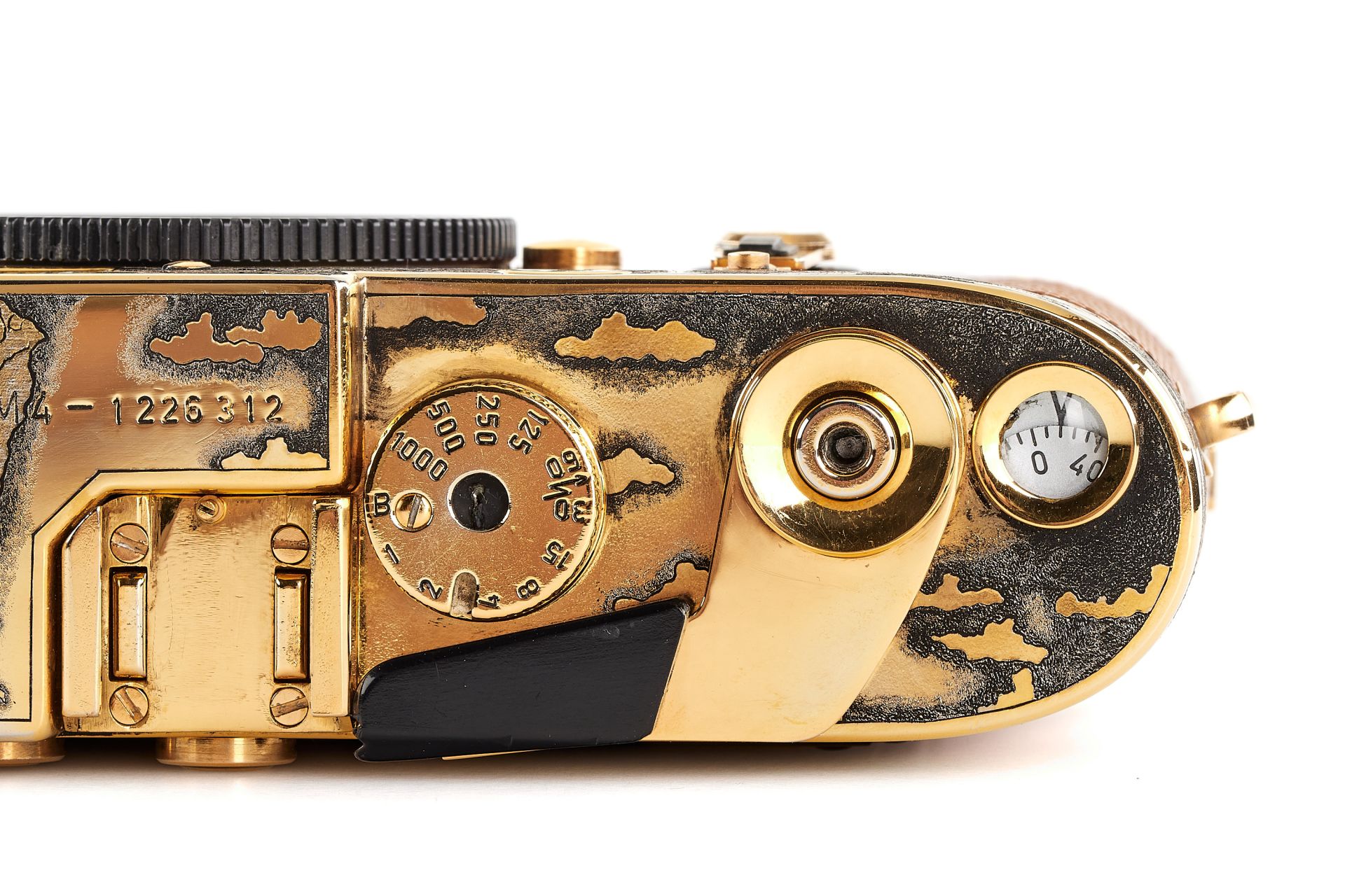 Leica M4 gold plated 'Taiwan' * | A00840