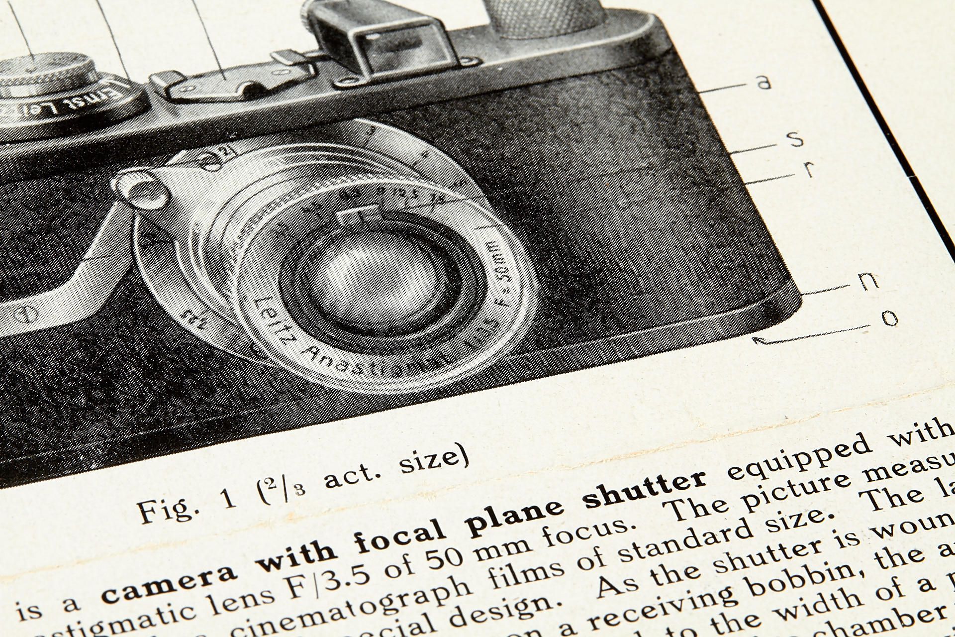 Leica I Mod. A Anastigmat instructions | AI_35_37657