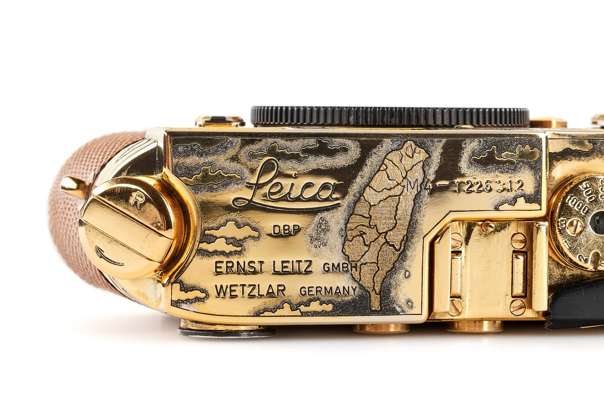 Leica M4 gold plated 'Taiwan' * | A00840