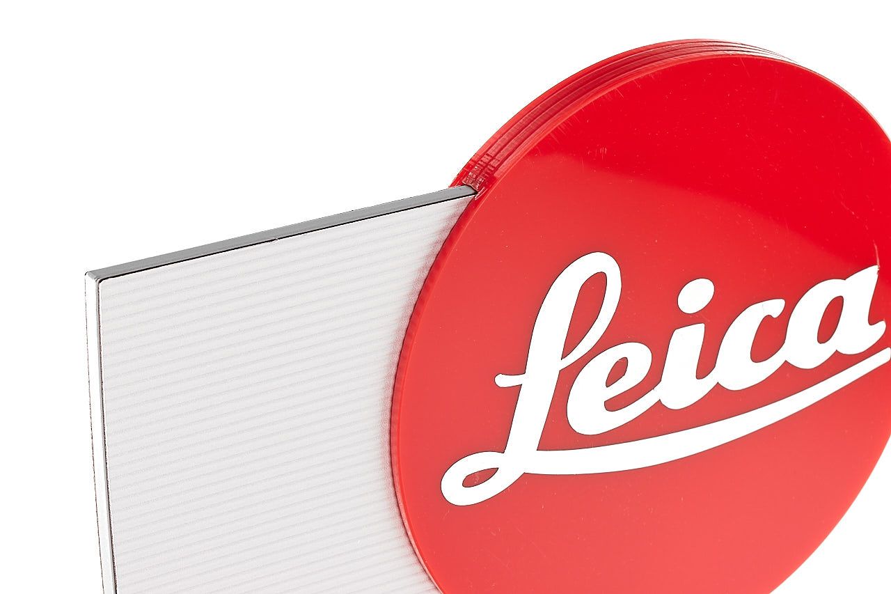Leica Advertising Table Sign | A00096