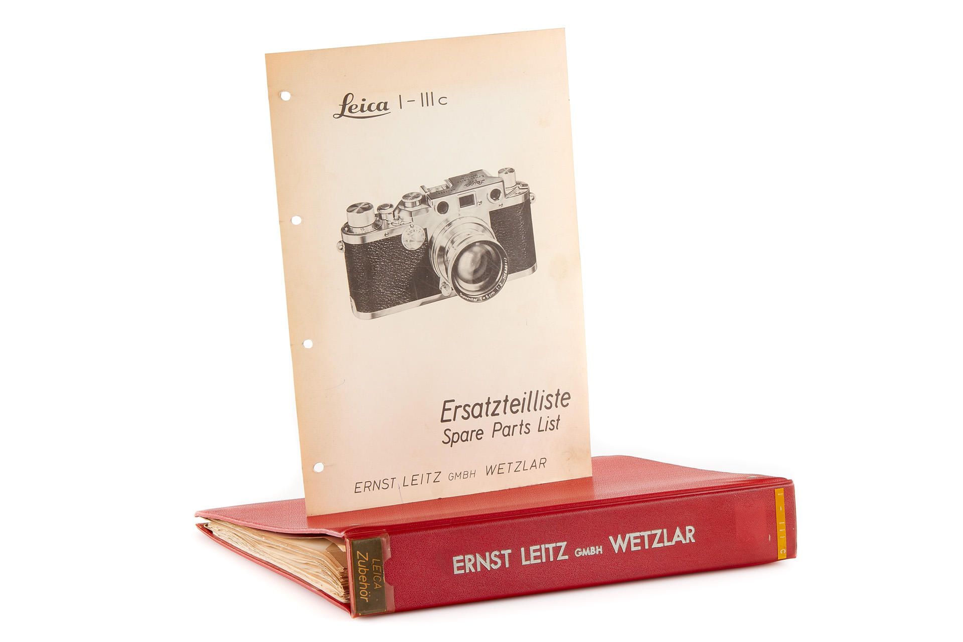 Leica I-IIIc Spare Parts Lists/Exploded Views | AI_39_39681