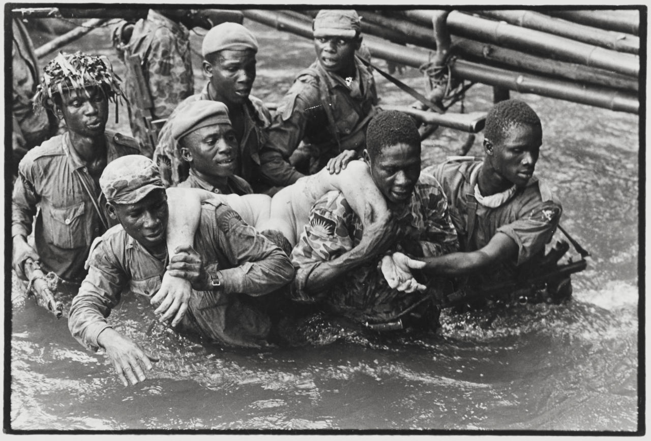 GILLES CARON (1939–1970) Biafran War (Nigerian Civil War) - A set of 10 ...