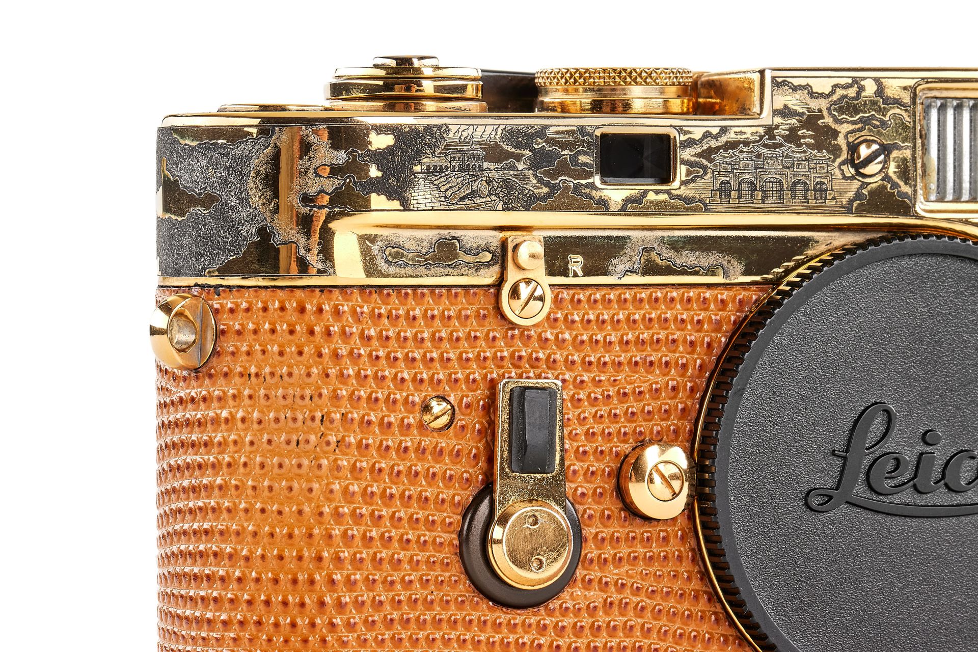 Leica M4 gold plated 'Taiwan' * | A00840
