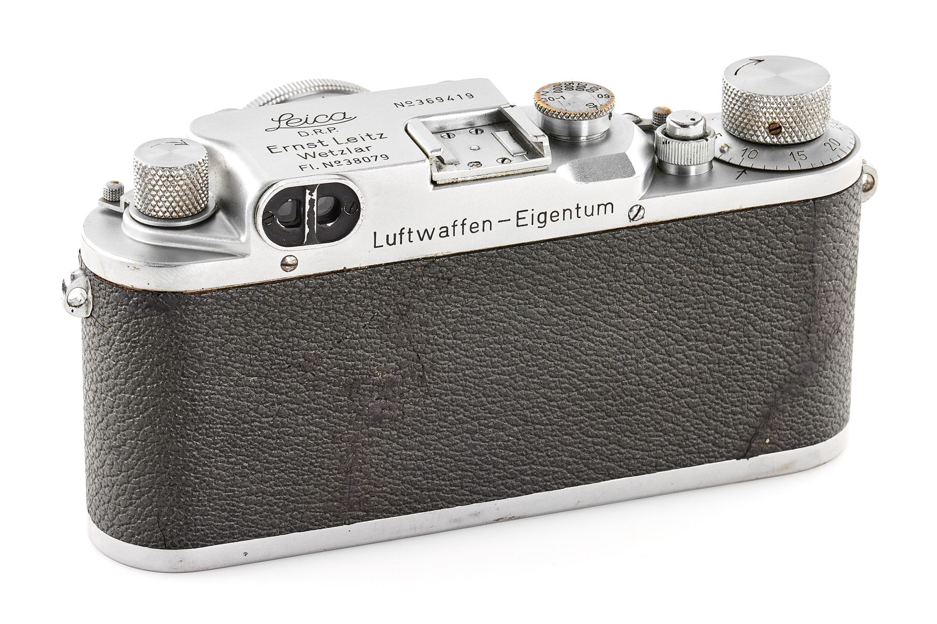 Leica IIIc chrome 'Luftwaffen-Eigentum' | A01206