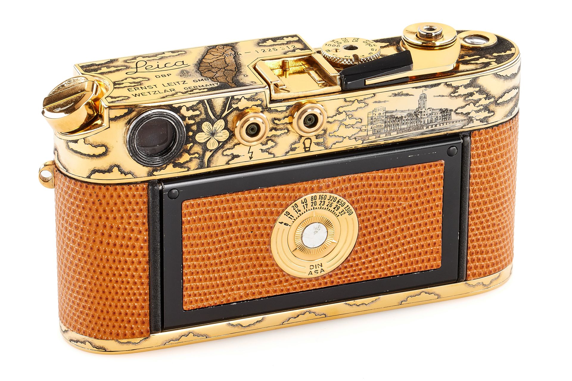 Leica M4 gold plated 'Taiwan' * | A00840