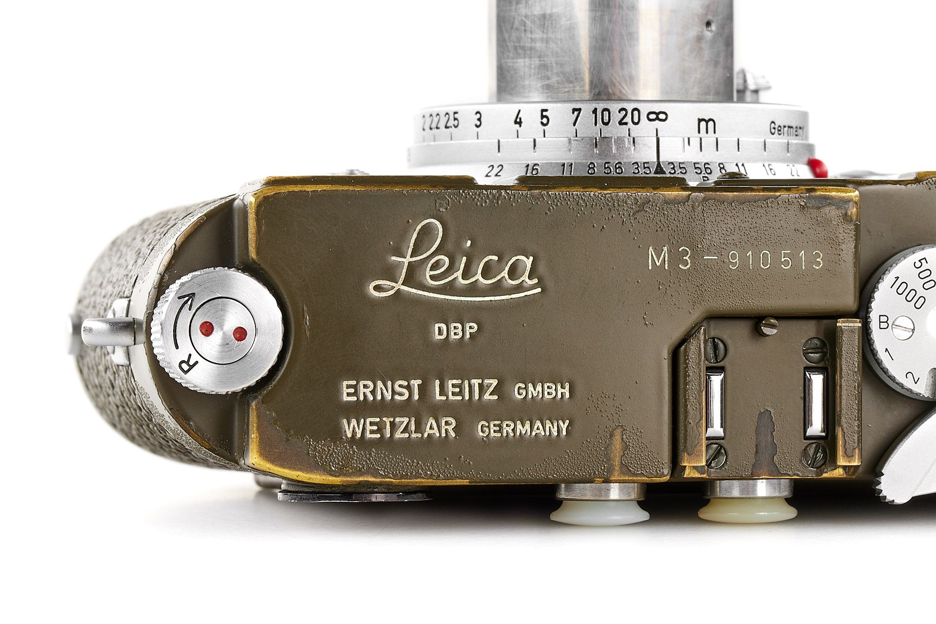 Leica M3 olive Bundeseigentum First Batch * | A00138