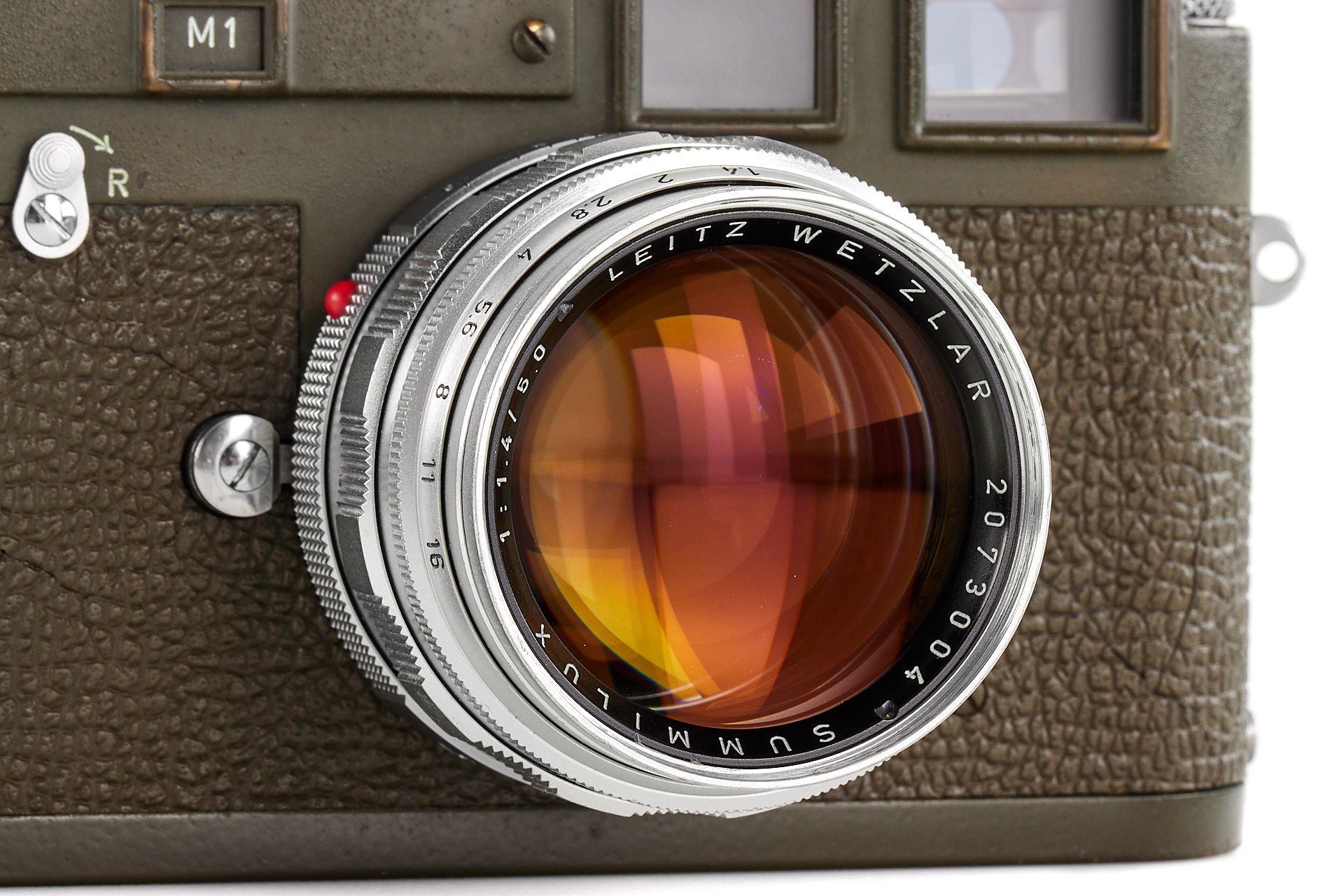 Leica M1 olive Bundeseigentum * | A00844