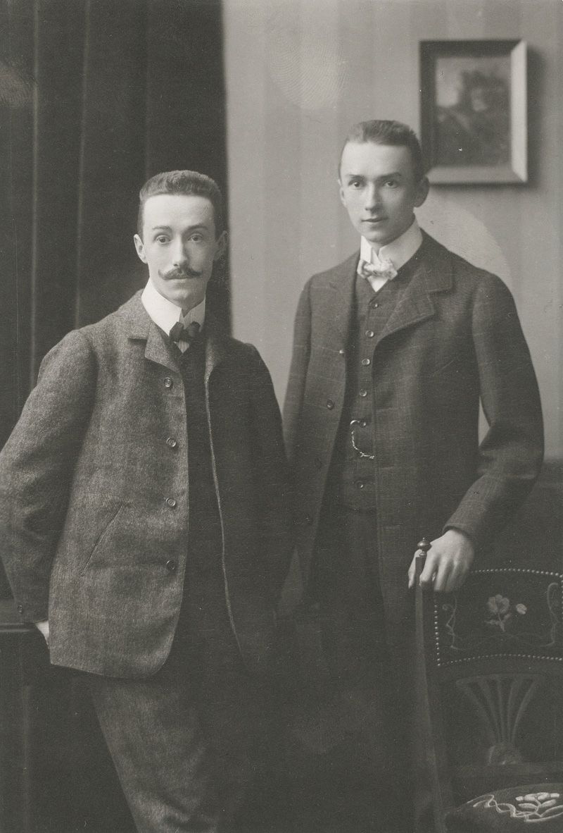 Brothers portrait, August Sander (1876-1964) | AI_4_28225