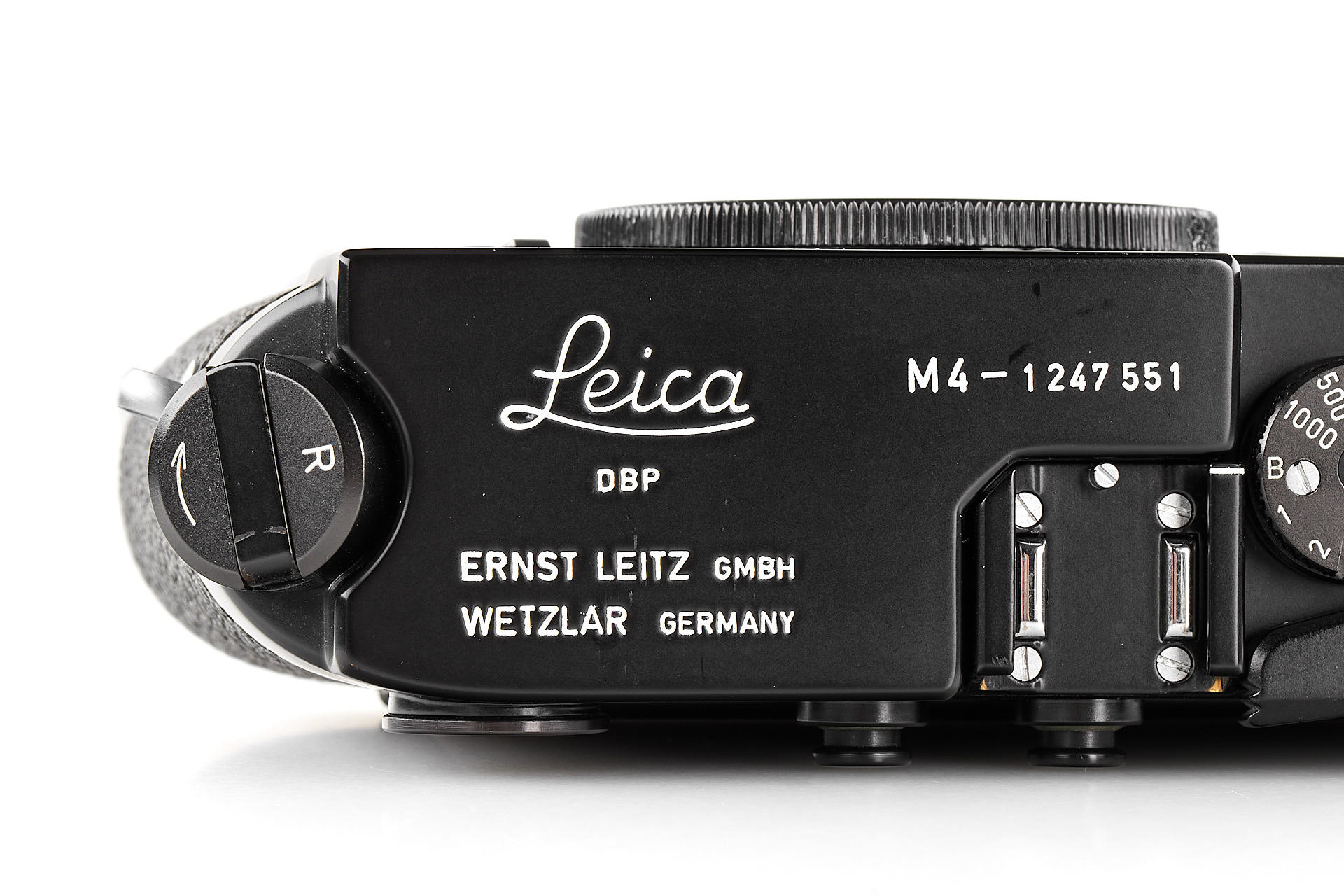 Leica M4 black paint * | AI_20220121_1128_41693
