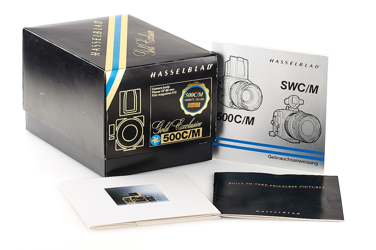 Hasselblad 500 C/M 'Gold Exclusive' | A00441
