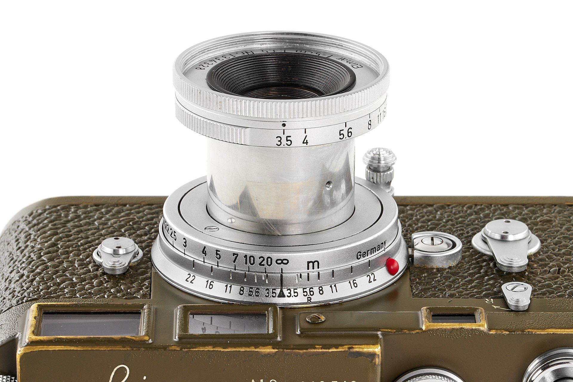 Leica M3 olive Bundeseigentum First Batch * | A00138 Leica M3 olive Bundeseigentum First Batch * | A00138
