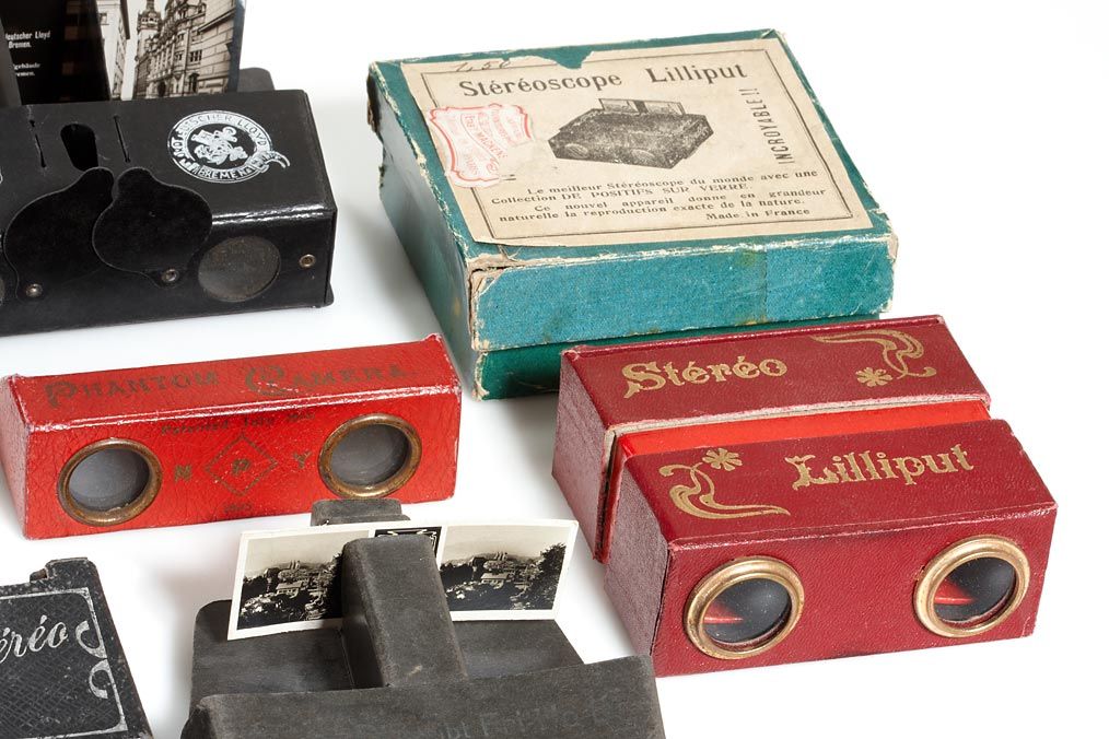 Cardboard Miniature Stereoscopes (various) | AI_13_16663
