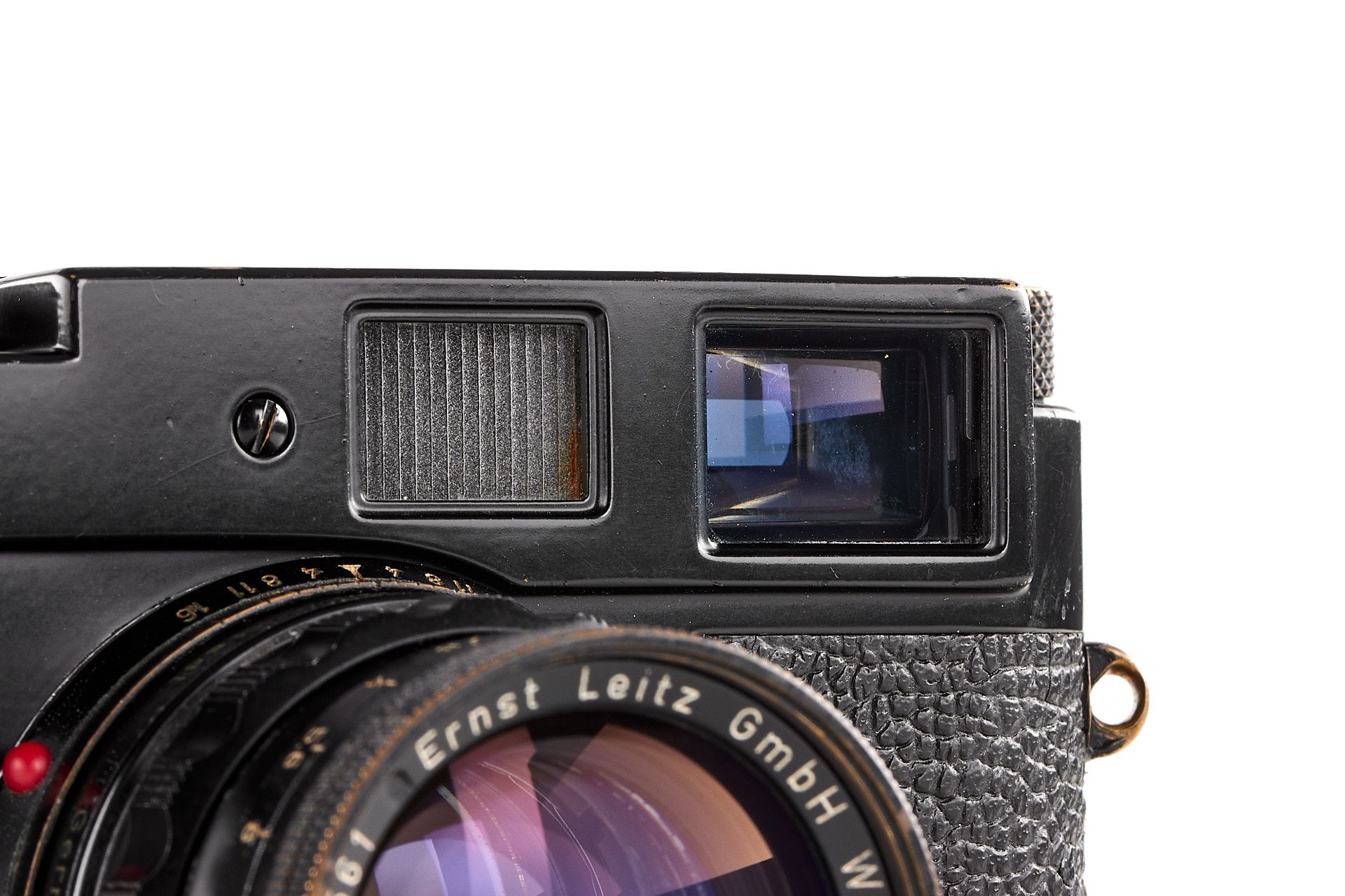 Leica M2 black paint button rewind set 'Ken Narula' * | A00248