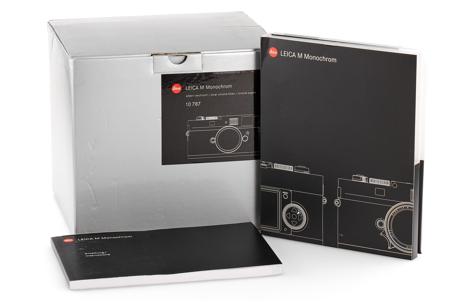 Leica M9 Monochrom silver chrome 10787 | A01274