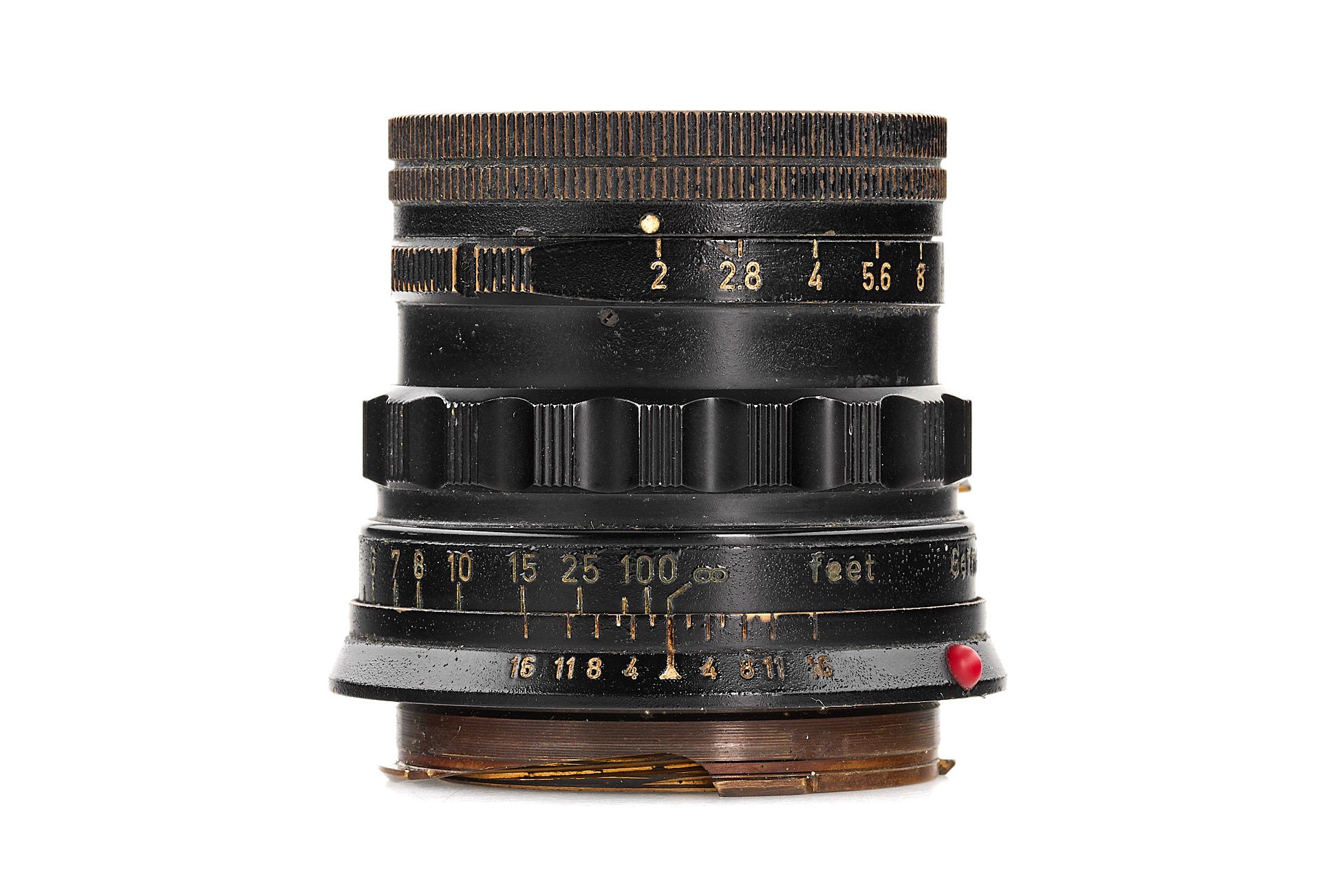 Leica M2 black paint button rewind set 'Ken Narula' * | A00248