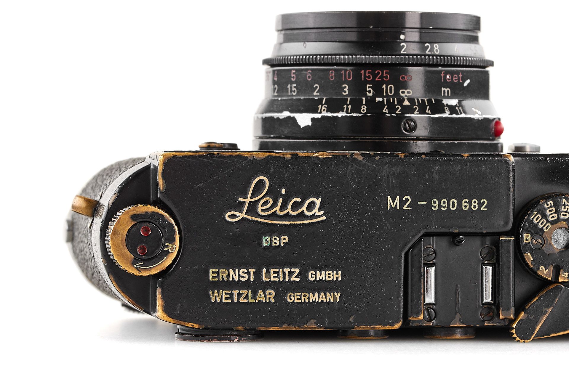 Leica M2 black paint outfit | A00841