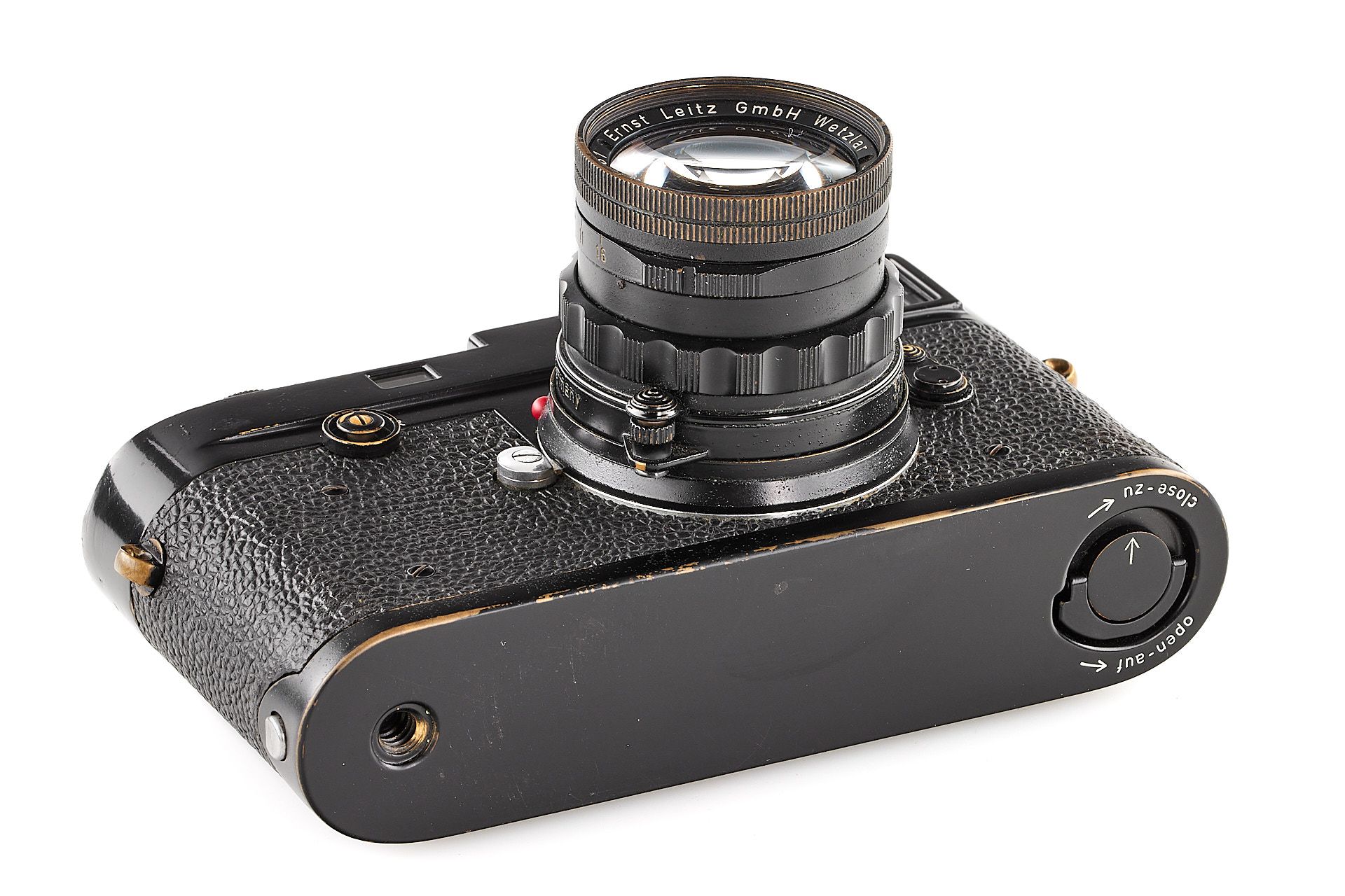 Leica M2 black paint button rewind set 'Ken Narula' * | A00248