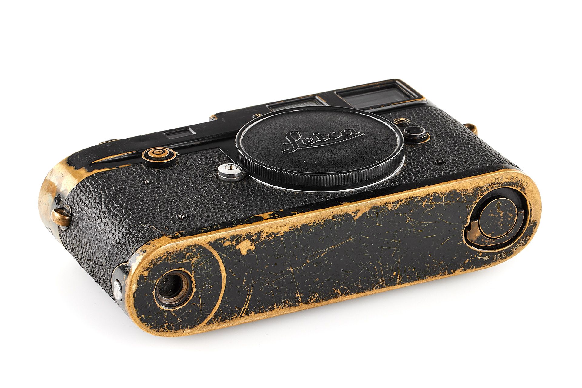 Leica M2 black paint Button Rewind * | A00781