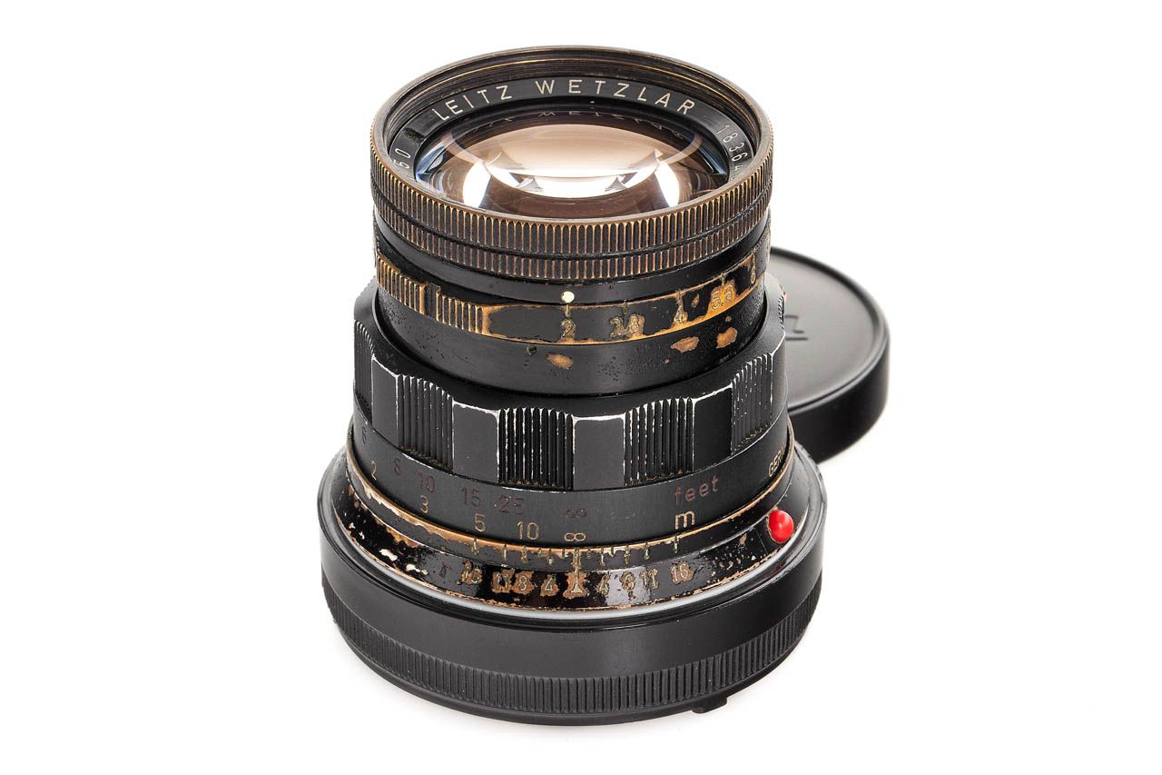 Summicron 2/50mm black paint | A00463