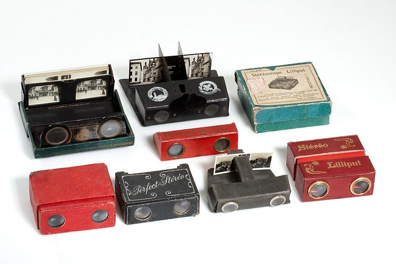 Cardboard Miniature Stereoscopes (various) | AI_13_16663