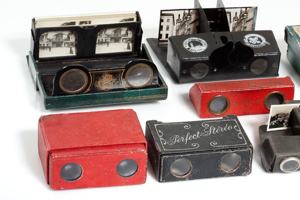 Cardboard Miniature Stereoscopes (various) | AI_13_16663