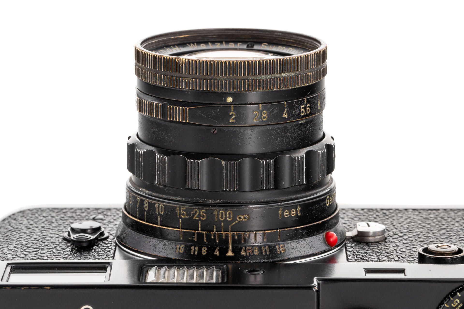 Leica M2 black paint First Batch Button Rewind set * | AI_41_40537