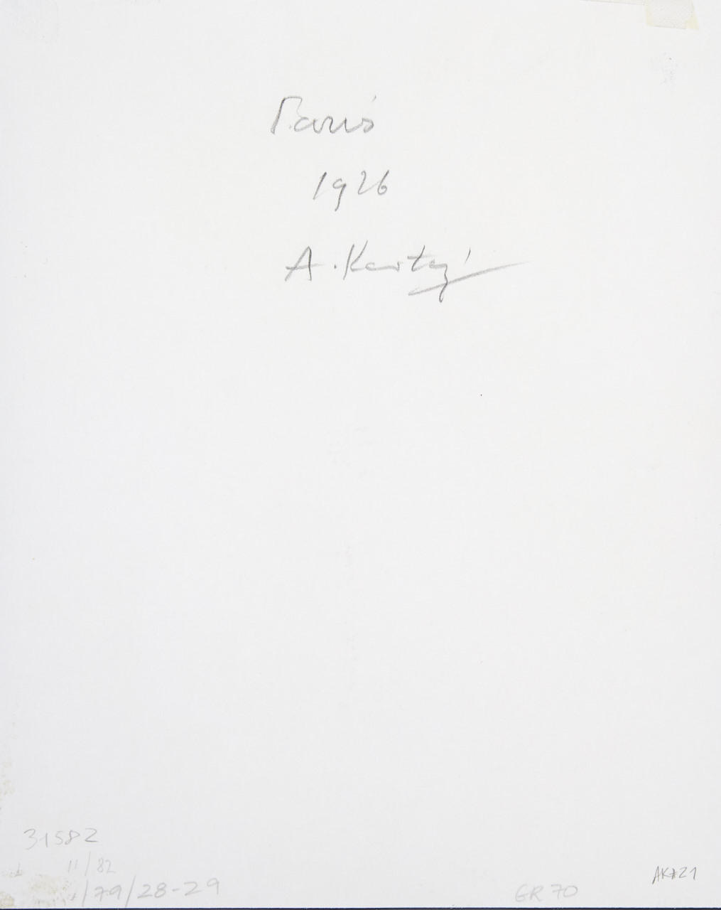 ANDRÉ KERTÉSZ (1894–1985) ‘Satiric Dancer’, Paris 1926 | AI_12_31582